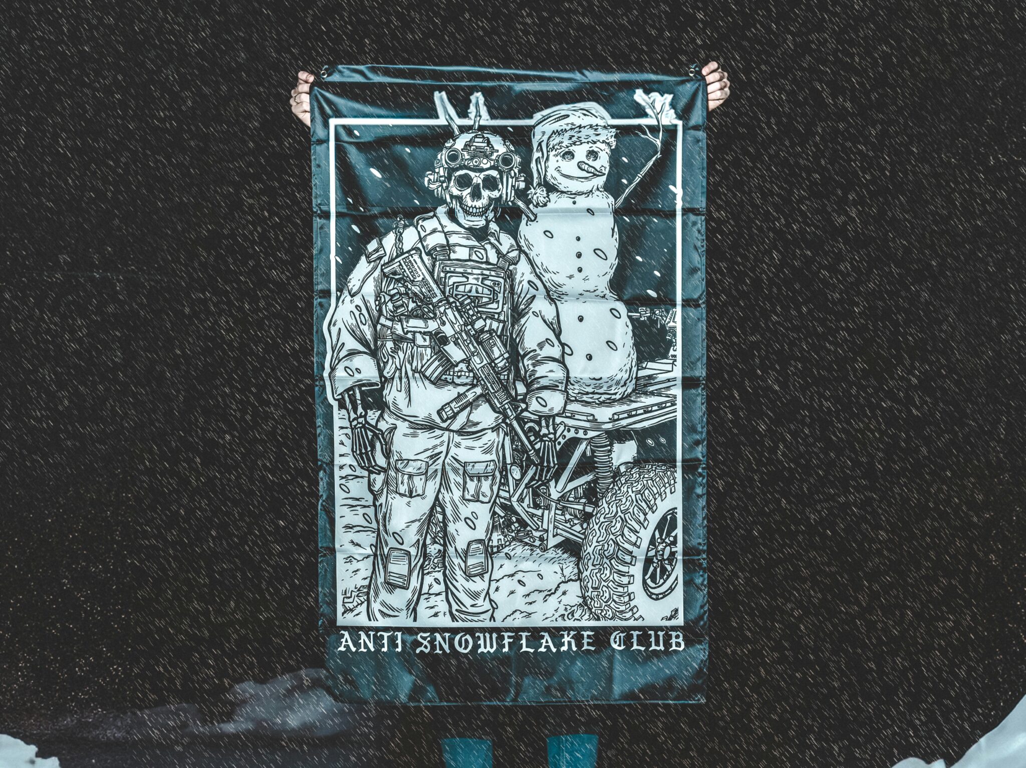 Anti Snowflake Club Flag - TheTrace